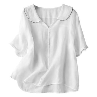 Generic Cocila Chemise Femme Coton Soldes Tee Shirts A Paillette Femme Manches Longues Ugly Pull Noel Rigolo Tunique Bordeaux Maille Filet Chemise M&eacute;Di&eacute;Vale T