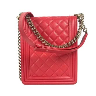 Chanel Pre-owned Vintage Pochette Schultertasche - - Pre-owned - Damen - Rot - ONE SIZE