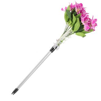 BESPORTBLE LED Solar Gartenleuchte Blumenstecker 7 Flammig Solar Au&szlig;enleuchte f&uuml;r Terrasse Rasen Gartendekoration