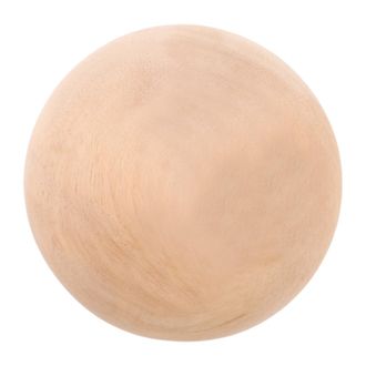 Angoily GRIRIW Dekorative Holz Endkappe 9,9cm aus Massivholz Unbehandelte Spindelspitze f&uuml;r Selbstgemacht Bastelarbeiten Gardinenstangen und Bettpfostenaufsat