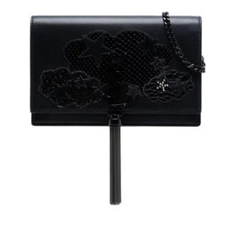 Saint Laurent Pre-owned Kate Wallet on Chain - - Pre-owned - Damen - Schwarzk - ONE SIZE