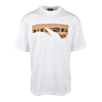 Diesel Tshirt - - Tops - Herren - Wei&szlig; - L