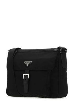 Prada Womens Black Re-Nylon Crossbody Bag F0002 Poliammidericiclata-Vitello Borse A Mano