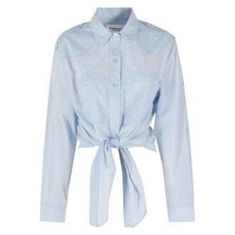 Isabel Marant Damen, Blusen & Hemden, Blau, MGr&ouml;&szlig;e