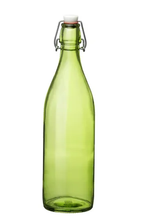 Bormioli Rocco Giara Bottle,Green