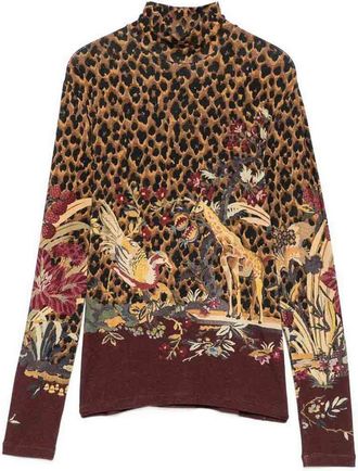 Etro Rollkragenpullover - Braun