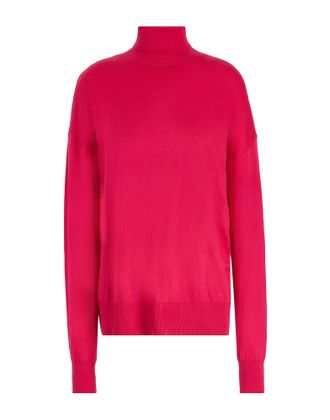 8 by YOOX KNIT RELAXED FIT ROLL-NECK