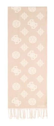 Guess &eacute;charpe Cresidia II Scarf 35X180 Dark Taupe Logo beige