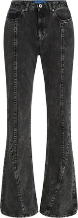 Karl Lagerfeld Femme, Jeans, Noir, Taille: W27 L30 KLJ Hr Flare Denim