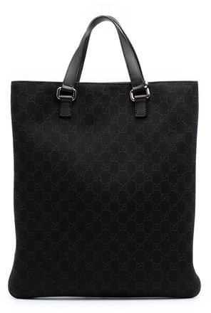 Gucci Shopper - GG Denim Tote - Gr. unisize - in Braun - f&uuml;r Damen