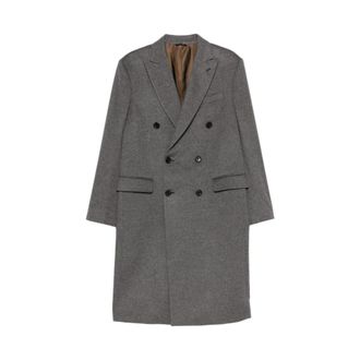 Reveres 1949 Grauer Zweireiher mit Peak Revers - - Coats - Herren - Grau - L
