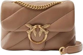 Pinko Pinko, Femme, Sacs, Brun, Taille: ONE Size Love Puff Mini