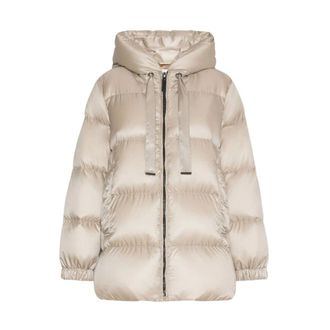 Max Mara Doudoune Seia - Femme - Vestes - Beige - Taille: 42 FR