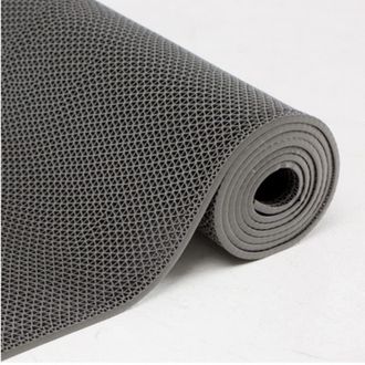 Mott50 Mehrzweck-Anti-Rutsch-Matte, schneidbar, wasserdicht, hohl, PVC-Gitter, Spritzmatte, DIY-Bodenteppich für Badezimmer/Restaurant/Garten