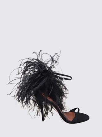 Amina Muaddi Sandalen Mit Absatz Damen Farbe Schwarz