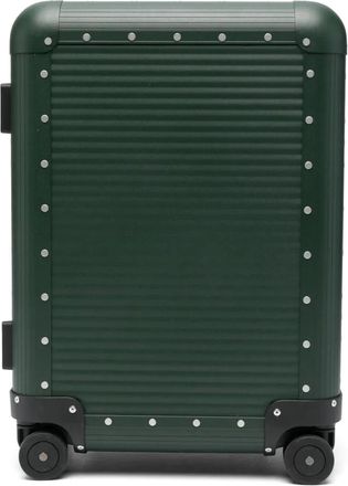 FPM Milano valise Bank Spinner à empiècements nervurés - Vert
