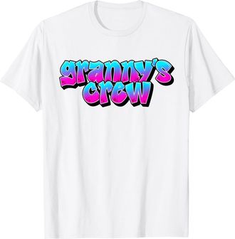 BDAZ Grannys Crew Graffiti Enkel Enkelin Enkelkinder T-Shirt