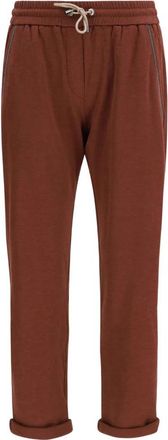 Brunello Cucinelli Drawstring Turn-up Track Pants