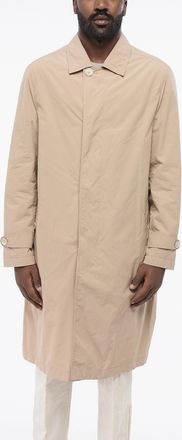 Brunello Cucinelli Trench aus Nylon mit verdeckter Knopfleiste Brunello Cucinelli