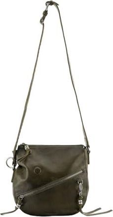 Fredsbruder Cuir sac à épaule bandoulière My Forever Friend Midi Shoulderbag Khaki Green kaki