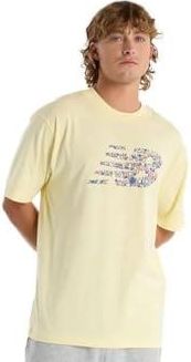 New Balance Nautical Logo T-Shirt, Parchemin, M Homme