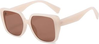 Generic Lunettes De Soleil Dext&eacute;rieur &Agrave; Monture Large For Hommes Et Femmes, For Les Vacances, D&eacute;placements Quotidiens, La Conduite(Pink)