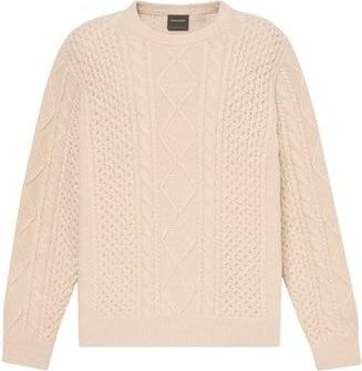 Timberland Pull droit en coton m&eacute;lang&eacute;