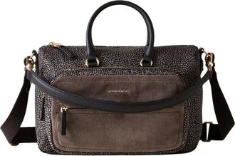 Borbonese Damen, Taschen, Grau, ONE SIZEGr&ouml;&szlig;e