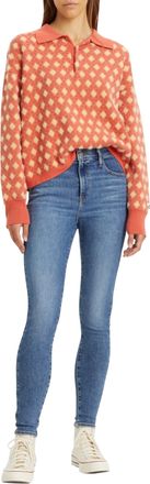 Levi's Damen 720 High Rise Super Skinny Jeans,Love Song Mid,24W / 32L