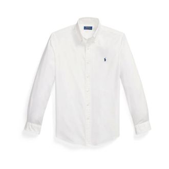 Polo Ralph Lauren Homme, Chemises, Blanc, Taille: L Chemise Coupe Personnalis&eacute;e