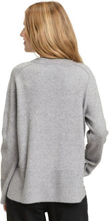 Tom Tailor Rundhalspullover mit Rippb&uuml;ndchen