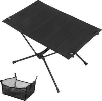 IFUNDOM Ultraleichter Outdoor Klapptisch aus Aluminium mit Schnellfaltmechanismus Kompakter Tragbarer Campingtisch für Picknick BBQ Wandern und Camping mit Pr
