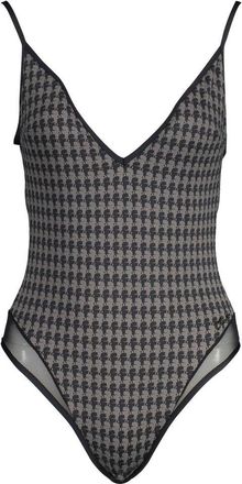 Karl Lagerfeld Badeanzug Transparent