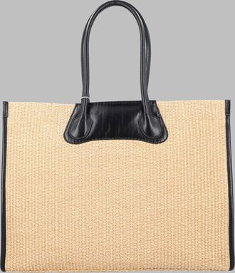 Vivienne Westwood Womens Tote Bag Troy Beige Cotton Polyamide Handbags Hand