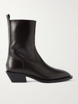 Aeyde Luis Chelsea Boots Aus Leder - Braun