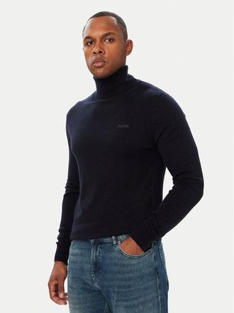 Guess Rollkragenpullover M6BR14 Z1362 Dunkelblau Regular Fit