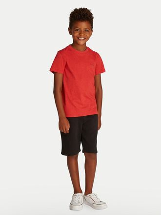 Tommy Hilfiger T-Shirt Essential KB0KB06879 D Rot Regular Fit