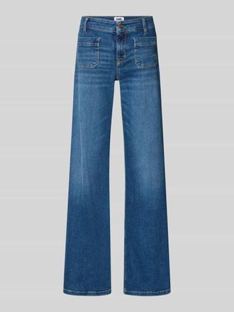 Cambio Wide Leg Jeans mit aufgesetzten Taschen Modell Tess