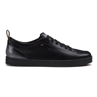 Santoni Off-duty Sneaker - - Shoes - Herren - Schwarzk - 43 1/2 EU