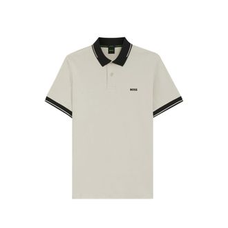 HUGO BOSS Contrast-trim Slim-fit Polo Shirt