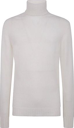 MD75 Rollkragenpullover - Weiß