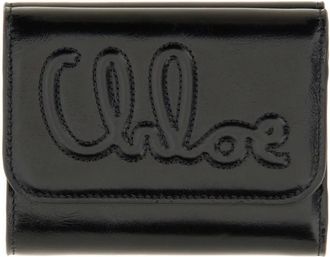 Chloé Portemonnaie - C Small Trifold Wallet - Gr. unisize - in Schwarz - für Damen