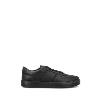 Hogan Homme, Chaussures, Noir, Taille: 41 1/2 EU H668 Leather Baskets