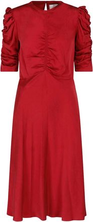 Isabel Marant Robe Au Genou - Rouge