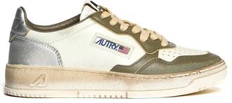 Autry Low-Top Sneaker - Vintage Inspired Low-Top Sneakers With Textured Ac - Gr. 37 (EU) - in Bunt - für Damen