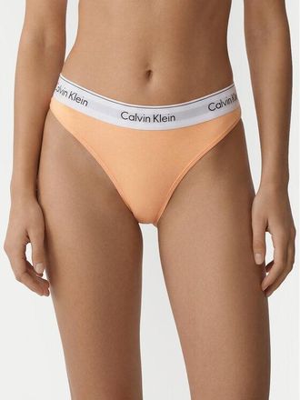 Calvin Klein Underwear Brazilian Damenslip LV00QF8522 Hellorange