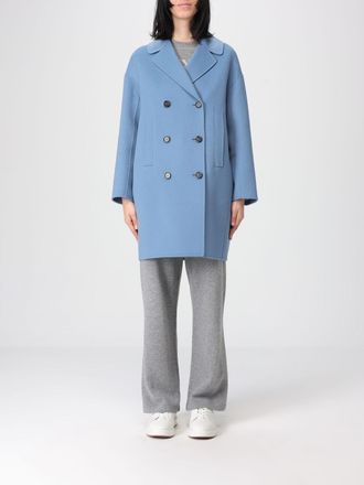 Max Mara Mantel S MAX MARA Damen Farbe Hellblau