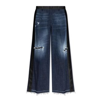 Dsquared2 Femme, Jeans, Bleu, Taille: 34 FR Jeans larges