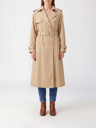 Ermanno Scervino Trench long crois&eacute; avec ceinture r&eacute;glable &agrave; la taille