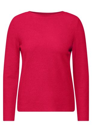 Cecil Damen B322767 Strukturshirt, Granita Red, S EU